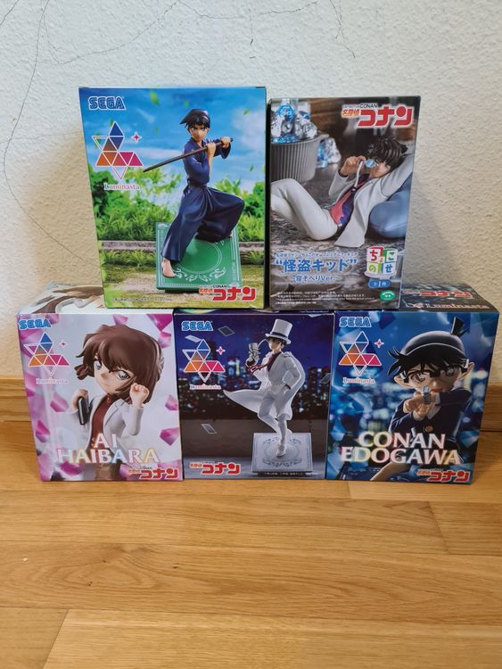 Detective Conan set of 5 Figure SEGA (Neu und originalverpackt) in Baar ...