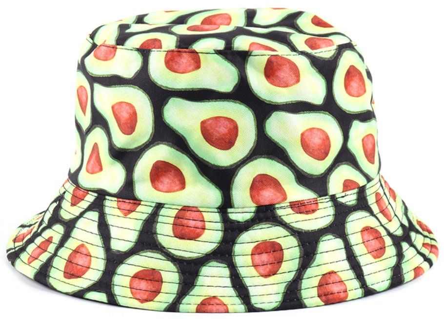 Bucket Hat / Fischerhut Sommercap Stylisch Avocado (Neu und ...