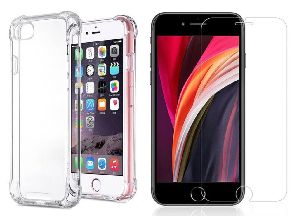 iPhone SE (2020) 6s / 6G / 7 / 8 / hybrid Hardcase Hülle (Neu und ...