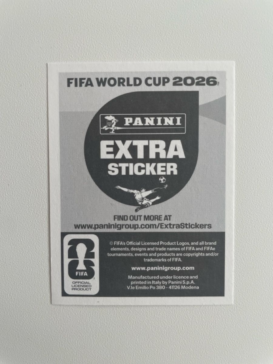 Panini Extra Sticker Cristiano Ronaldo Bronze WM 2026 (Neu (gemäss ...