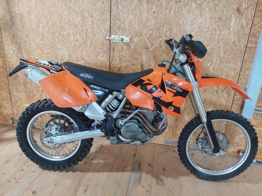 KTM 250 EXC (Defekt) in Oberkirch LU für CHF 1541 – nur Abholung auf Ricardo kaufen