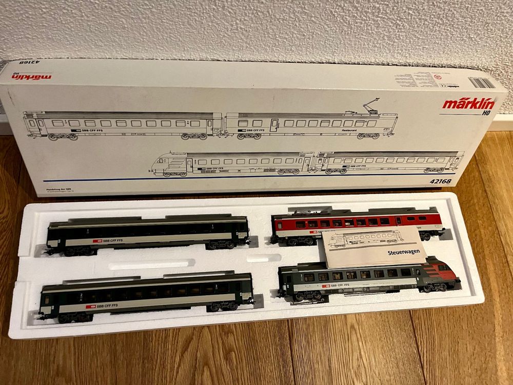 Personenwagen Set SBB mit Steuerwagen Märklin 42168 (Gebraucht) in Rümlang für CHF 230 – mit ...