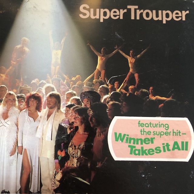 ABBA Super Trouper LP, rare Original Asia Pressung (Gebraucht) in ...