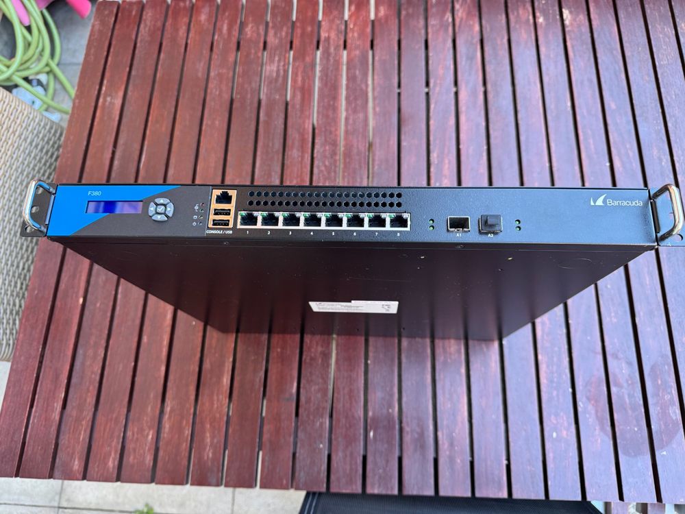 Barracuda NG Firewall F380 Rev. B inkl. Subscription (Gebraucht) in ...