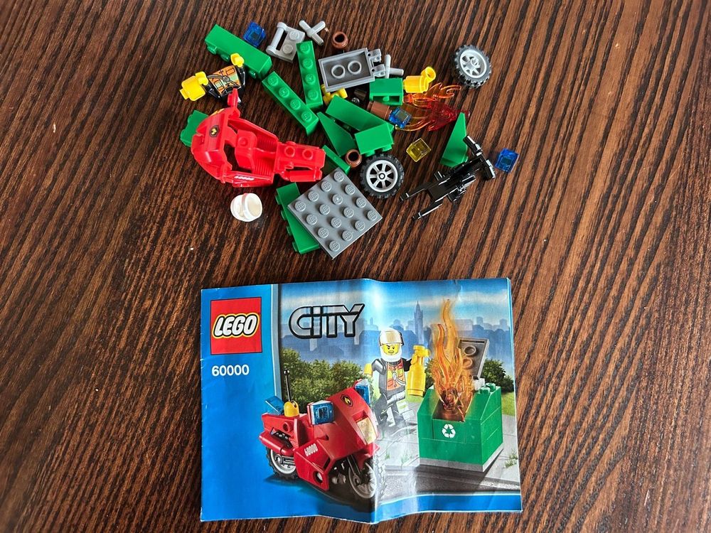Lego City Feuerwehr-Motorrad 60000 (Gebraucht) in Zäziwil für CHF 4.5 ...