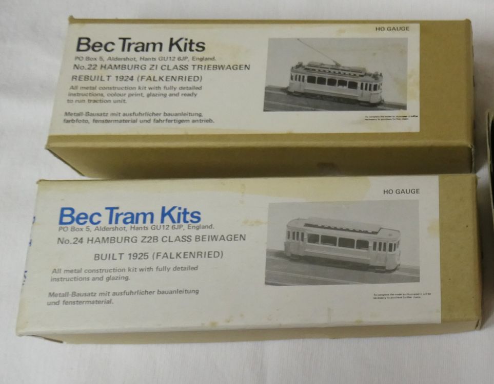 Bec Tram Bausätze (HO) (Gebraucht) in Hedingen für CHF 29 – nur ...