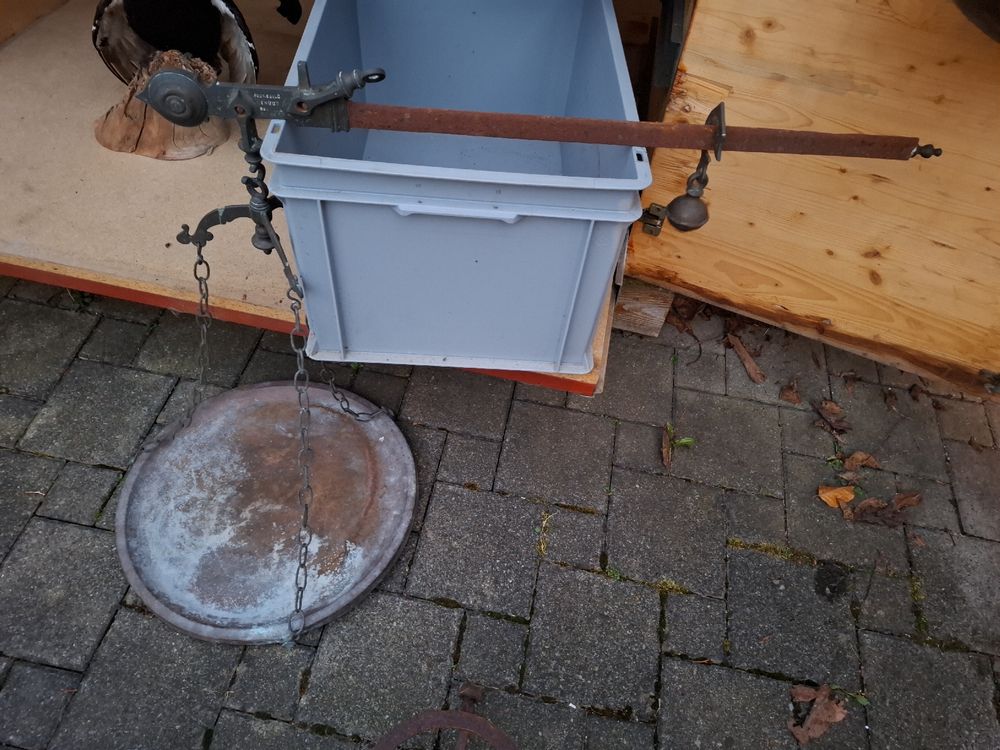 Antike Waage, Balkenwaage, Nostalgie, Deko (Gebraucht) in Oberegg für CHF 20 – nur Abholung auf ...