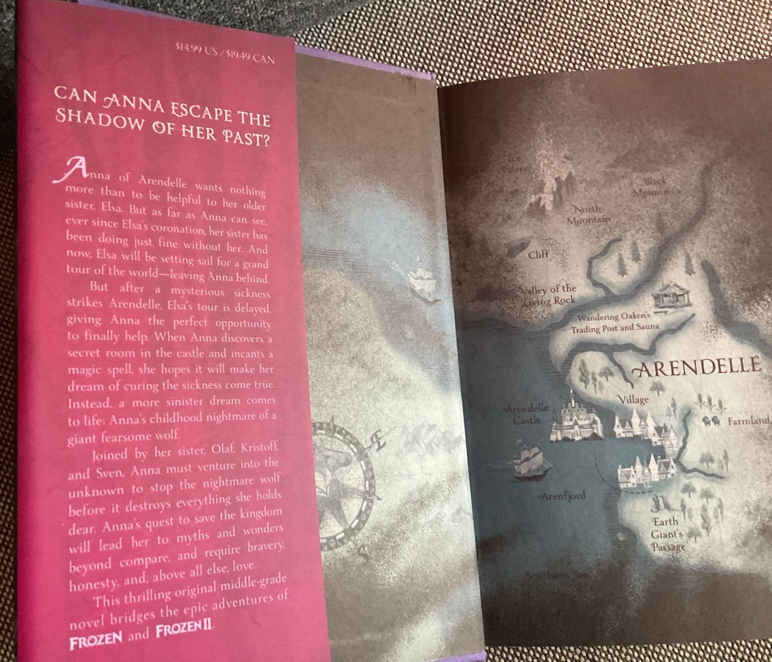 Disney Frozen II Forest of Shadows English Hardback Book (Gebraucht) in ...