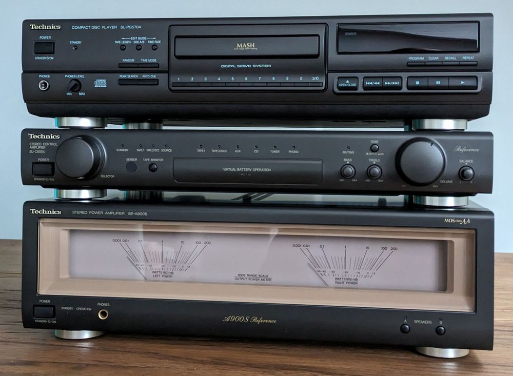 Technics SE-A900S REFERENCE High-End Verstärker u. CD Player (Gebraucht ...