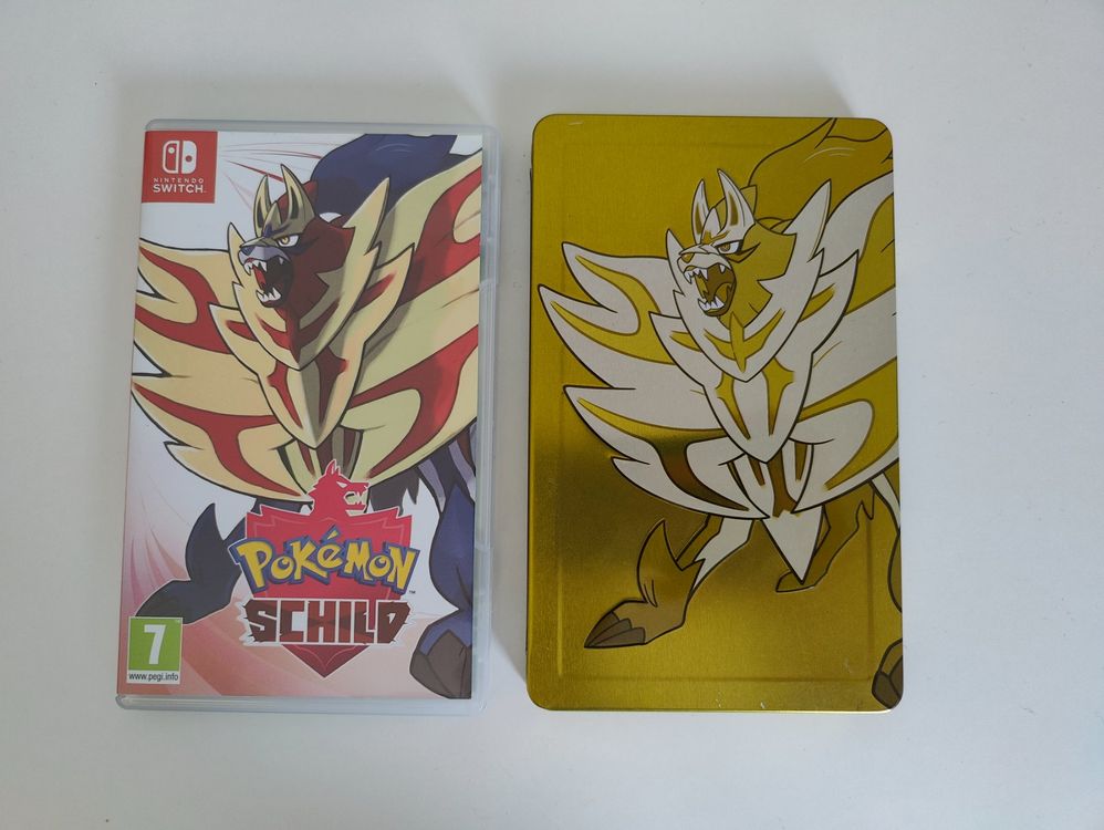 Pokemon - Schild inkl. Steelbook Nintendo Switch (Gebraucht) in ...