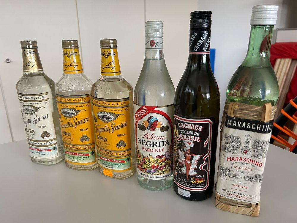 Tequila Cachaća Rhum Maraschino (Neu und originalverpackt) in Seengen ...