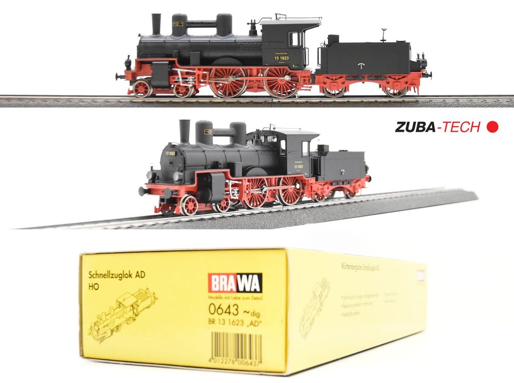 Brawa 0643 Dampflok BR 13 DRG H0 WS Digital mit OVP (Gebraucht) in St ...