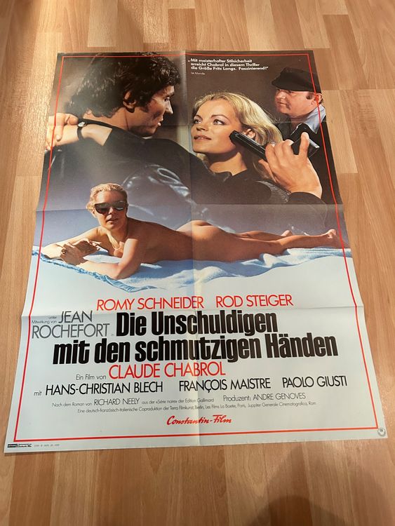 Original Romy Schneider "Die Unschuldigen" Filmposter (Gebraucht) in ...