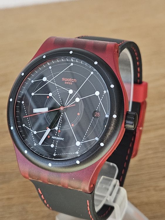 Swatch System 51 Automatic Herrenuhr 42mm WIE NEU mit Box (Gebraucht ...
