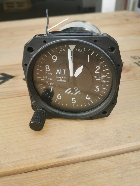 Höhenmesser Feet Flugzeug 1000 to 20000 Feet (Gebraucht) in Neuenkirch ...