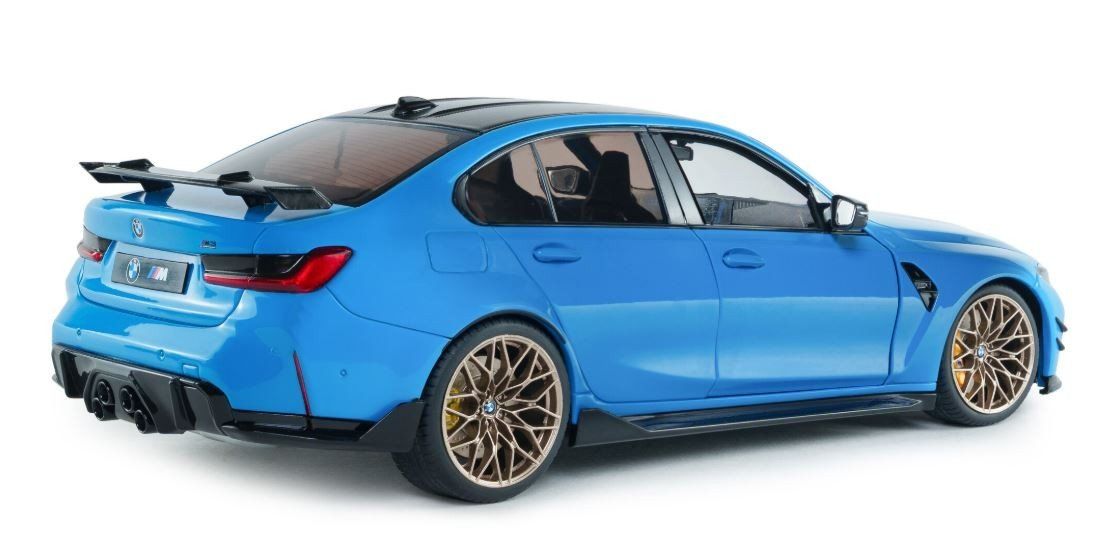 BMW M3 (G80) blau 1/18 Solido NEUHEIT (Neu und originalverpackt) in ...