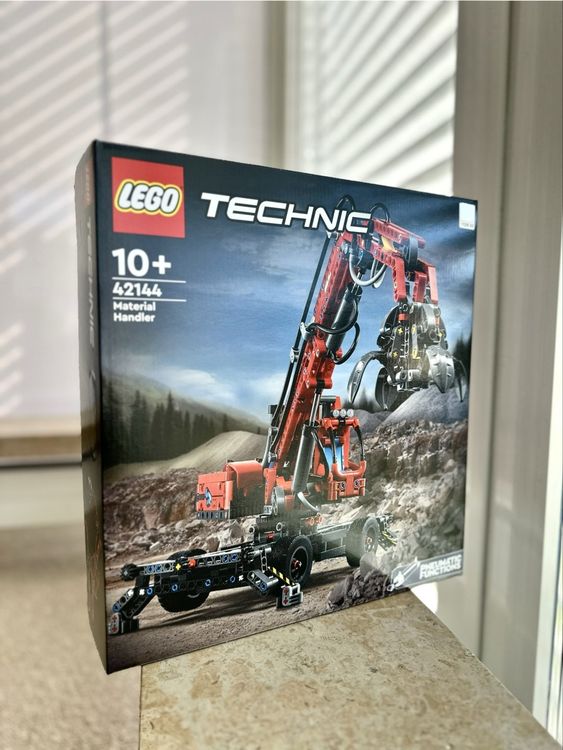 Top LEGO Technic Set! Material Handler 42144 mit echter Hebe (Neu und ...