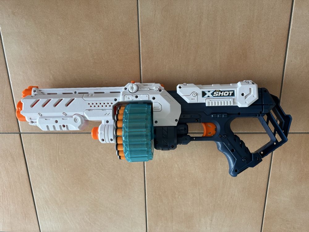 Nerf X-Shot Excel Turbo Fire Blaster mit 28 Patronen (Gebraucht) in ...