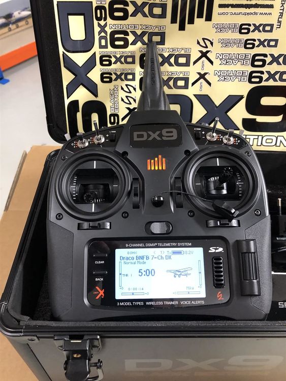 Spektrum DX9 Black Edition mit Koffer (Gebraucht) in Willerzell für CHF ...