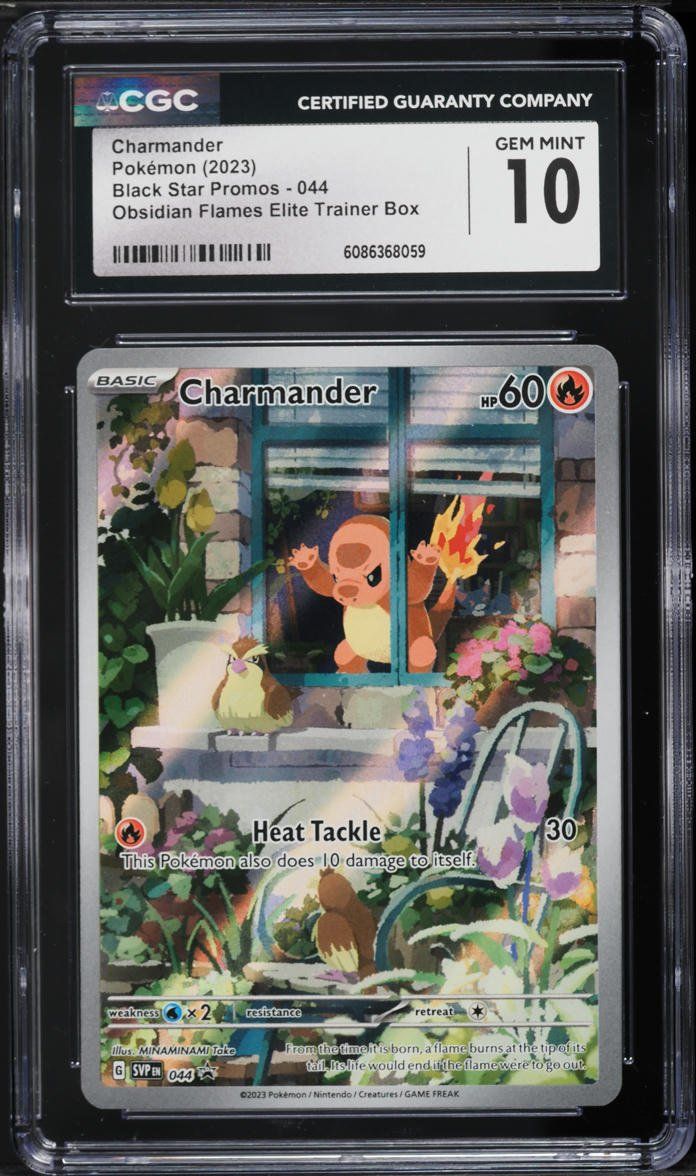 🔥 Charmander – SVP 044 – CGC 10 GEM MINT (Gebraucht) in Goldach für CHF ...