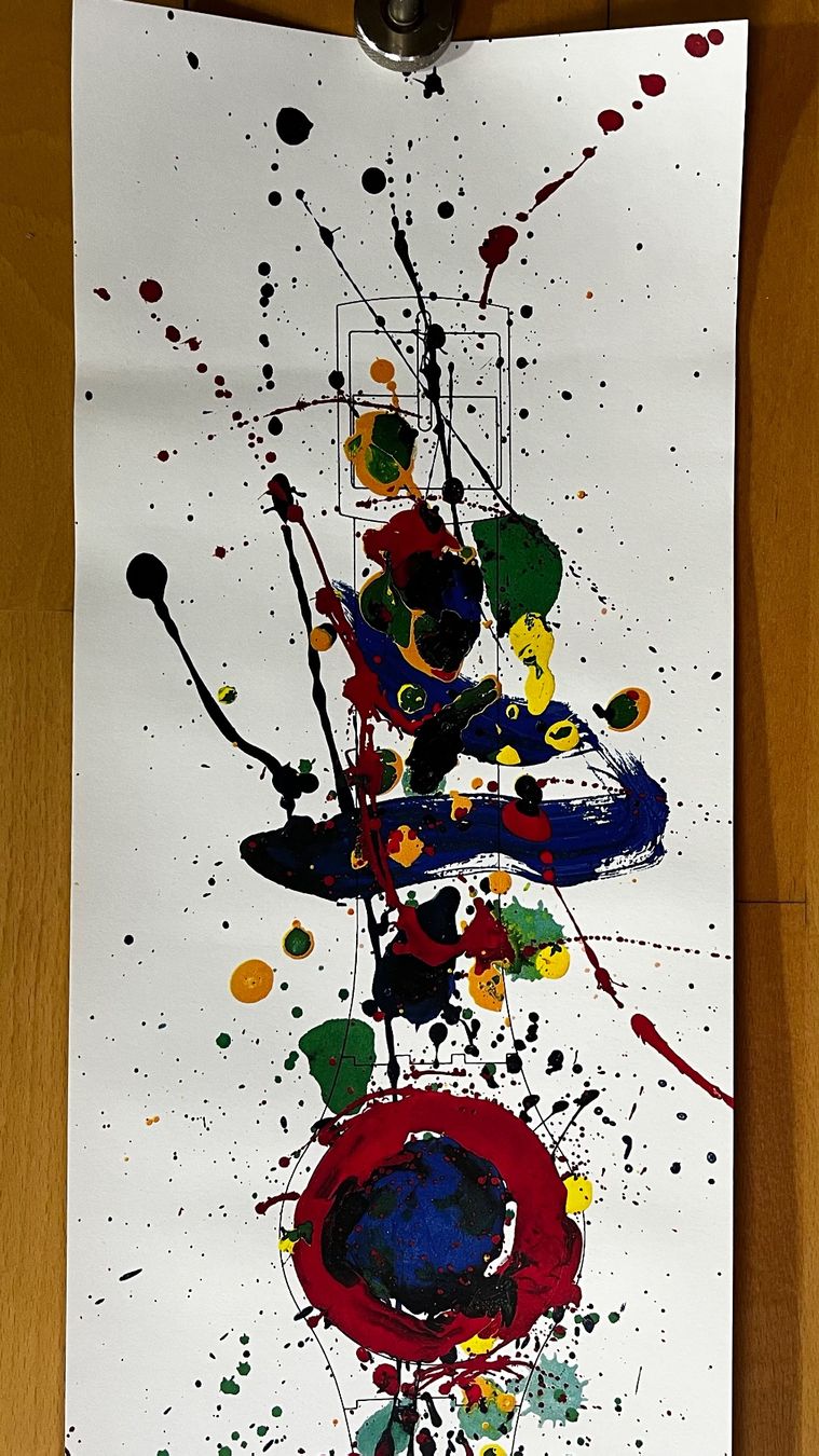 Swatch Art Sam Francis 1992 Faksimile Entwurf & Anmeldung (Neu und ...