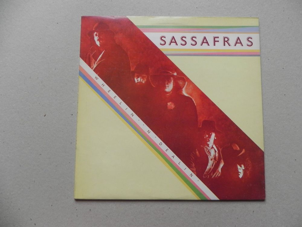 LP brit. prog. Country Rock Band Sassafras 1975 Wheelin.. (Gebraucht ...