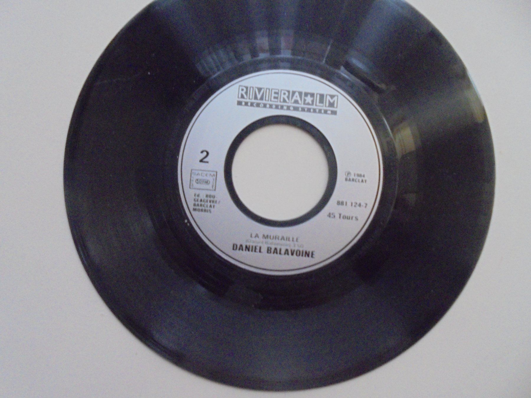 Daniel Balavoine " Dieu que c'est beau " France 1984 VG+ /EX (D ...