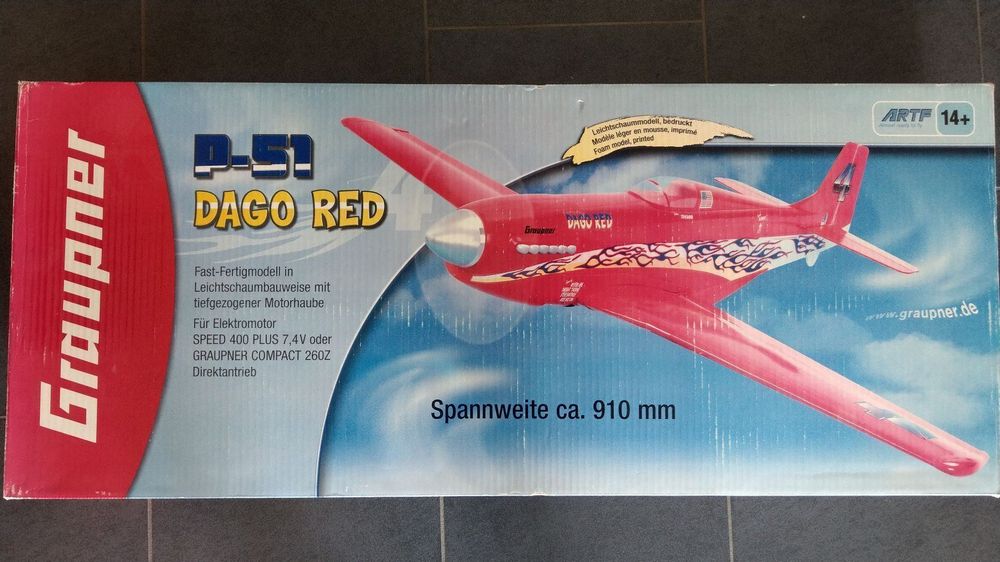 Flugzeug P-51 DAGO RED (Neu (gemäss Beschreibung)) in Windisch für CHF ...