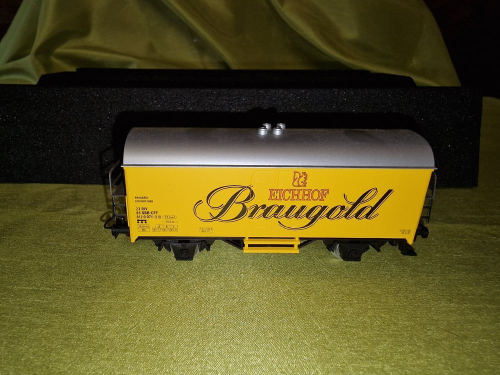 Märklin H0 - Bierwagen Eichhof Braugold (Gebraucht) in Ottenbach für ...