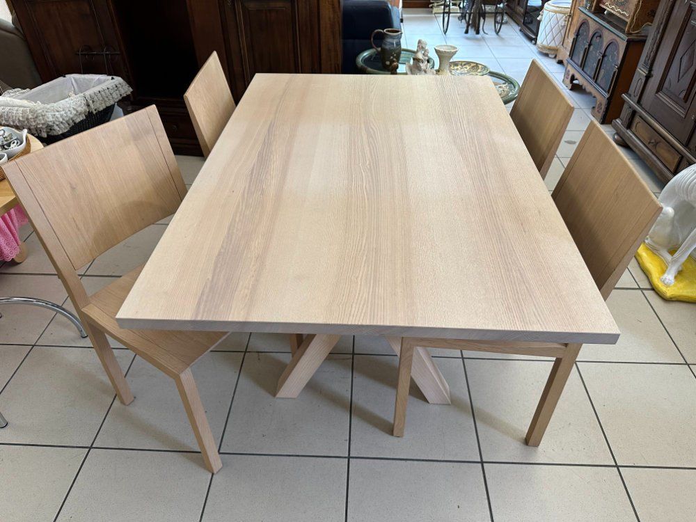 Ahorn Esszimmer-Set mit 4 Stühlen (Gebraucht) in Obernau für CHF 290 ...