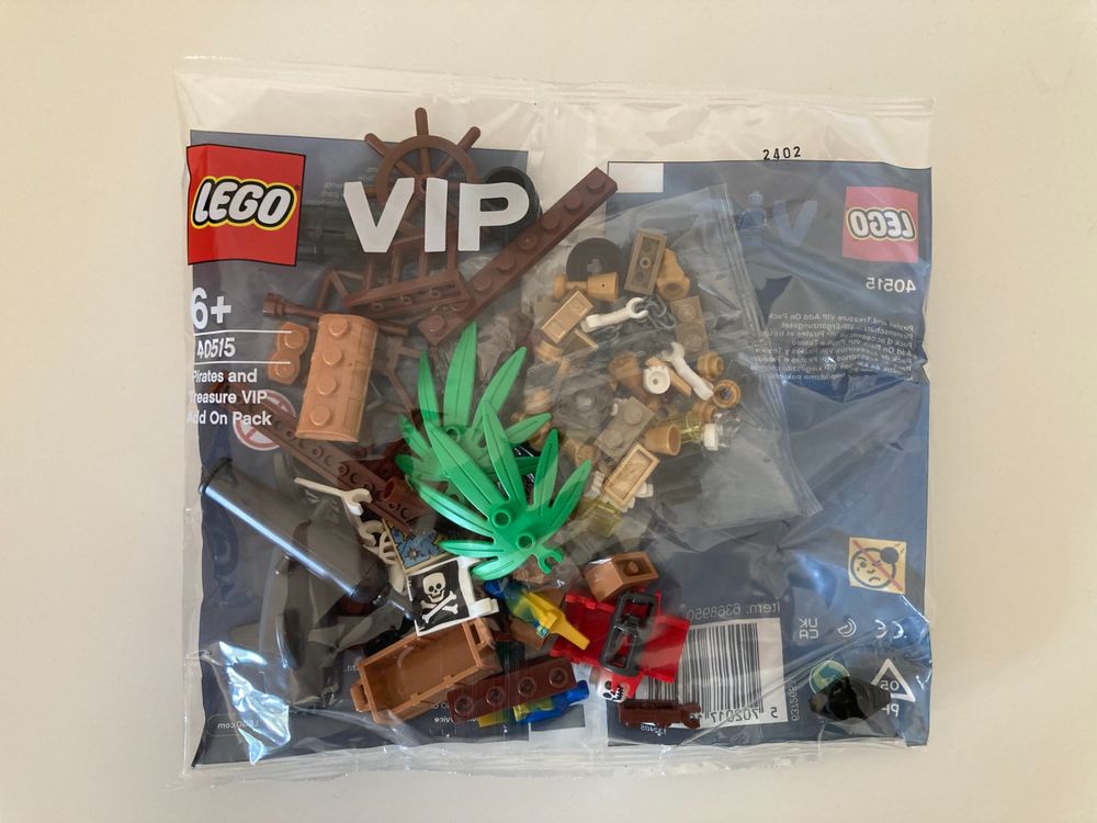 Lego 40515 Pirates and Treasure VIP Add-on Pack (Neu und ...