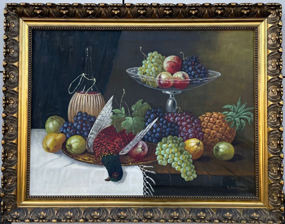 Rudolf Stoitzner (1873-1933) grosses Gemälde (Gebraucht) in Root für ...