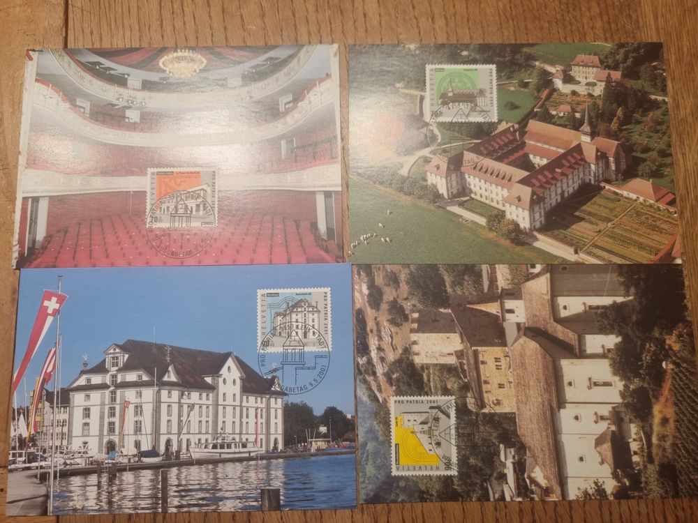 2001 FDC Maximumkarten Pro Patria | Kaufen auf Ricardo