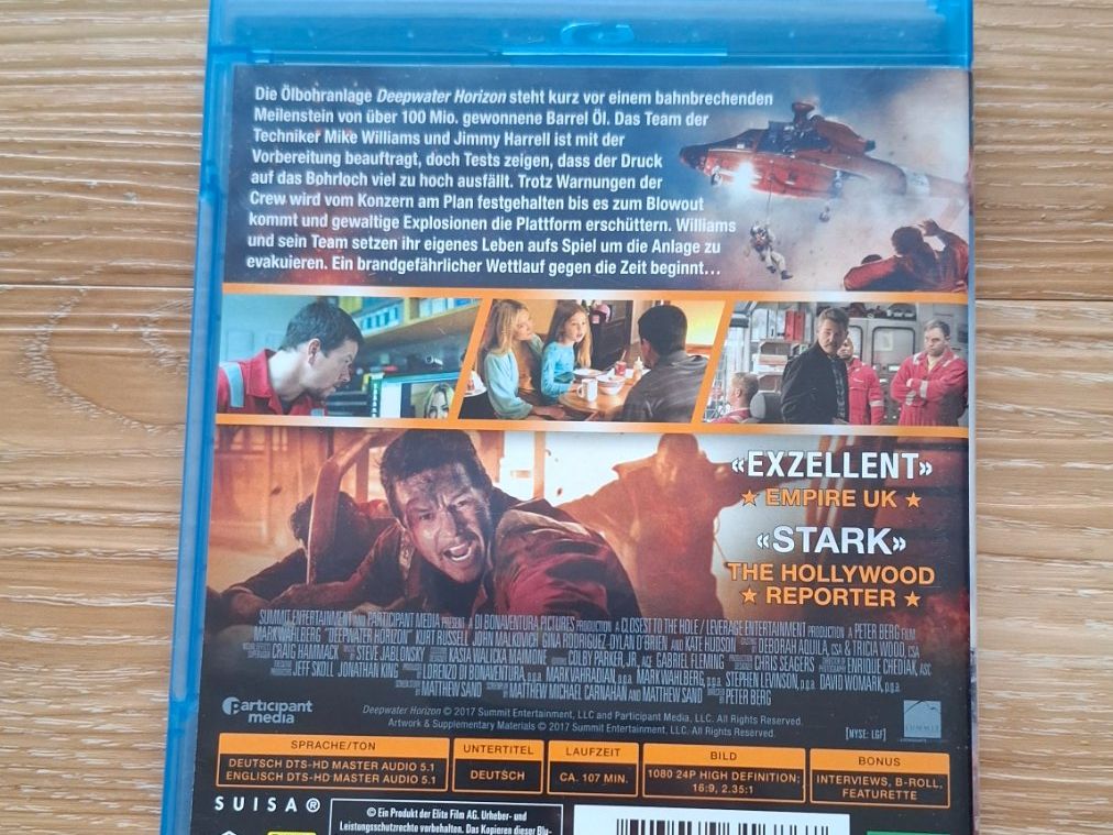 Blu-Ray-Disc: Deepwater Horizon - Action/Drama (Gebraucht) in ...