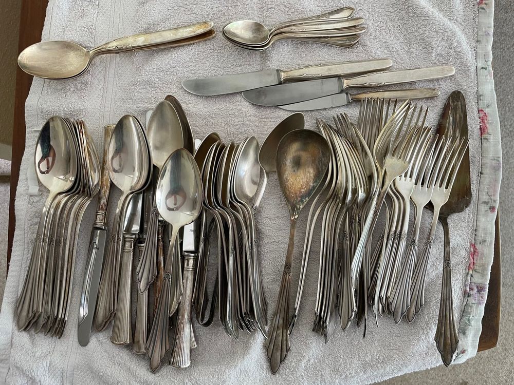 Silberbesteck wmf patent 90 45 (Gebraucht) in Münchenstein für CHF 40 – mit Lieferung auf ...