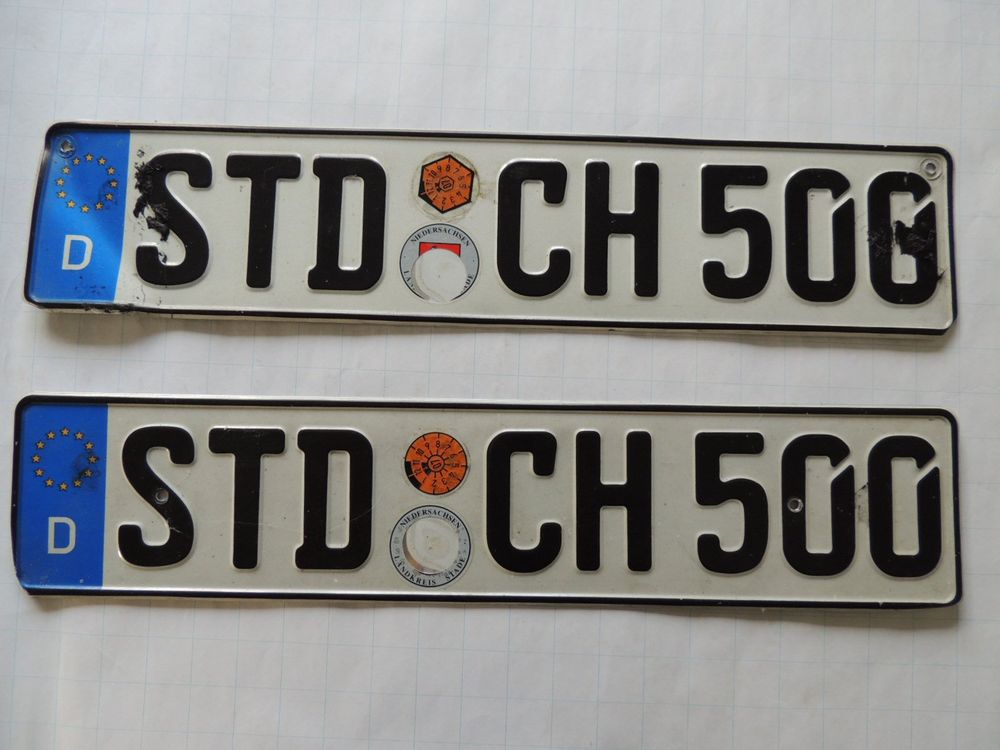 Autonummer aus Deutschland original | Kaufen auf Ricardo