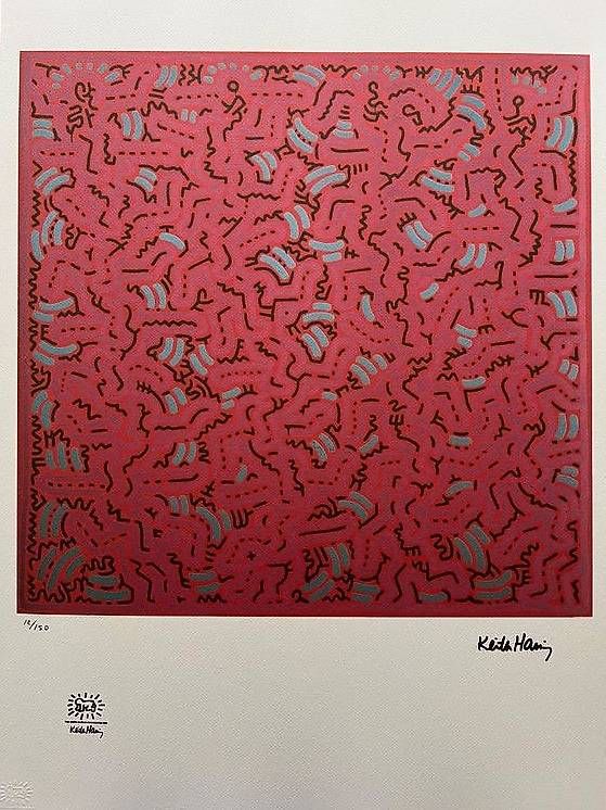 Keith Haring "Dancing People" 12/150 (Gebraucht) in Staufen für CHF 49 ...