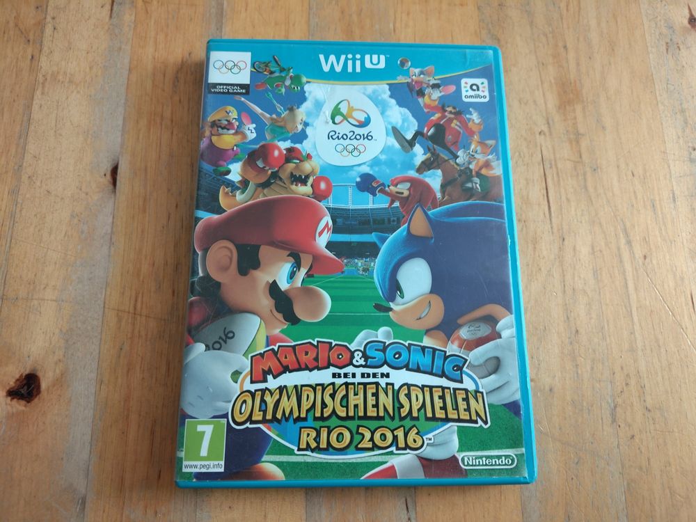1 Wii U Spiele Games Mario und Sonic Olympische Spiele 2016 | Kaufen ...