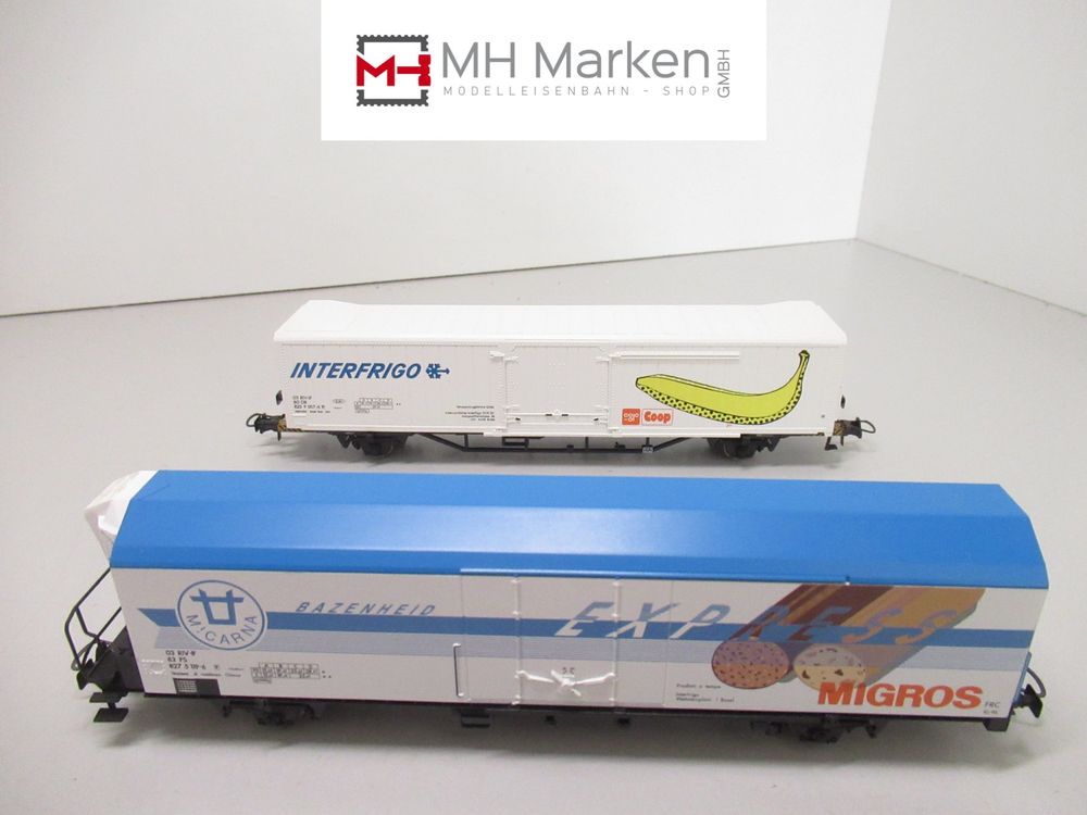 Roco 2er Set Interfrigo-Kühlwagen SBB ohne OVP DC GS H0 (Gebraucht) in Basel für CHF 25 – mit ...