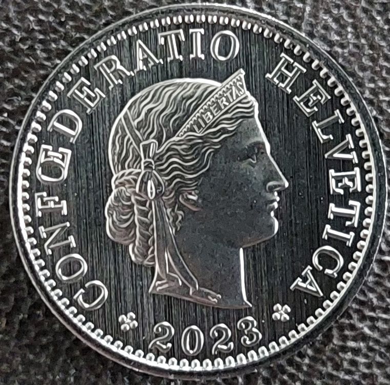 10 Rappen 2023 stgl. / aus Münzsatz (Neu (gemäss Beschreibung)) in Arch für CHF 6 – mit ...