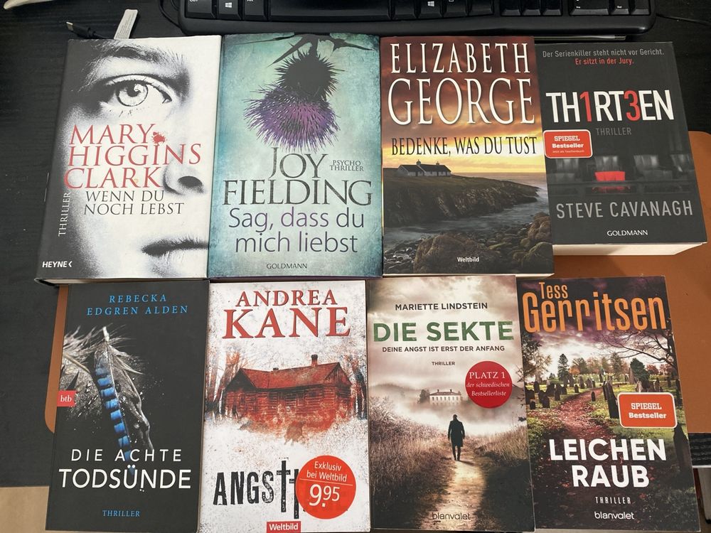 Wunderschne Spannende Bcher Thriller Fotos