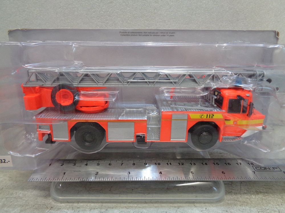 Atlas 1:43 Iveco Magirus LKW Feuerwehr Camion Pompier (Neu und ...