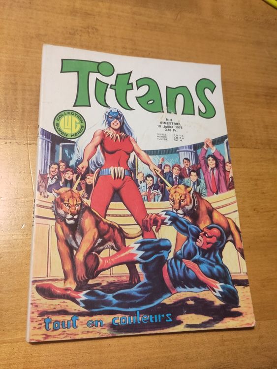 Titans magazine n°3 1976 vintage | Kaufen auf Ricardo