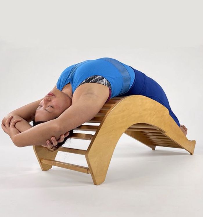 Yoga wooden Backbender foldable | Kaufen auf Ricardo
