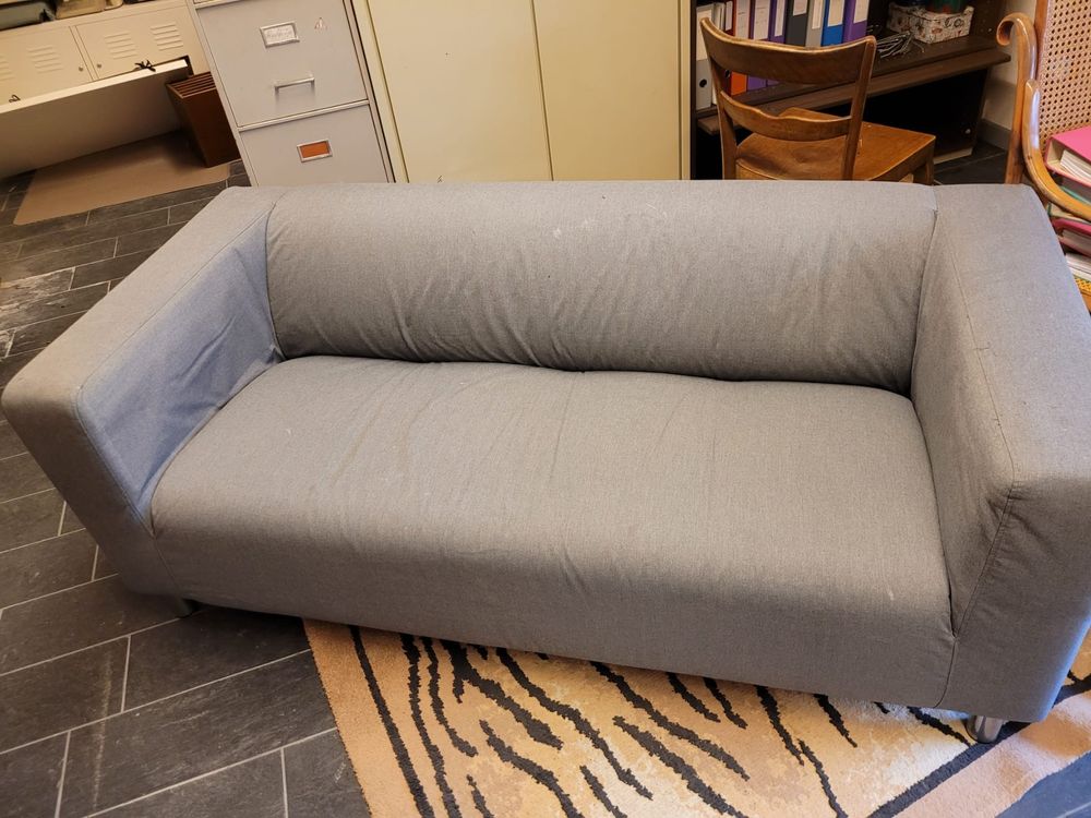Ikea 2er Sofa Klippan, grau | Kaufen auf Ricardo