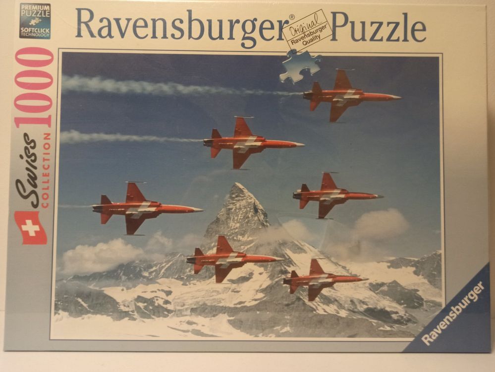 Ravensburger Puzzle - Patrouille Suisse - 1000 Teile - | Kaufen auf Ricardo