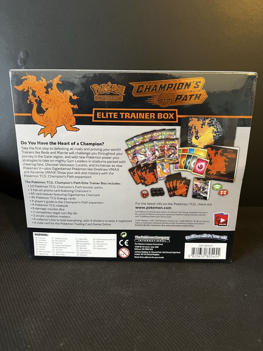 Pokémon Champions Path Elite Trainer Box (Neu und originalverpackt) in ...