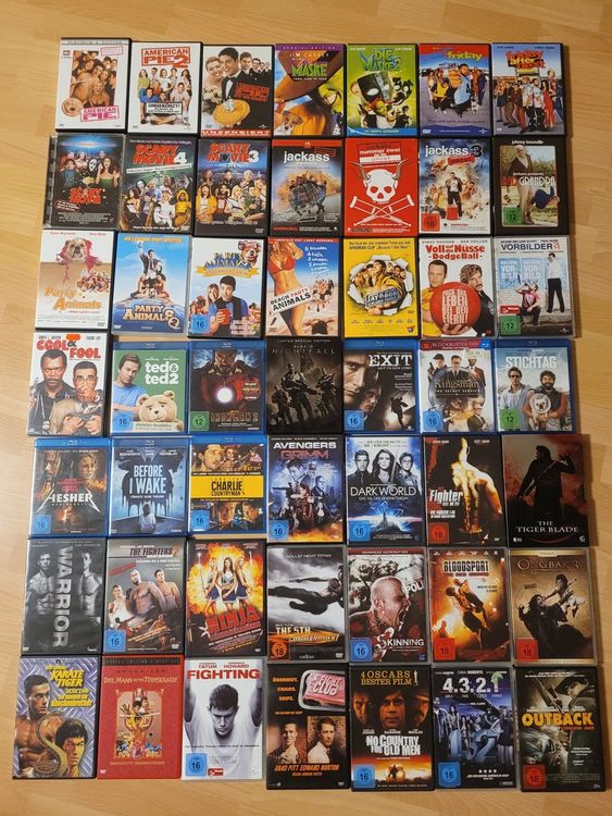 Grosse DVD Sammlung ab 1.- über 230 DVDs | Kaufen auf Ricardo