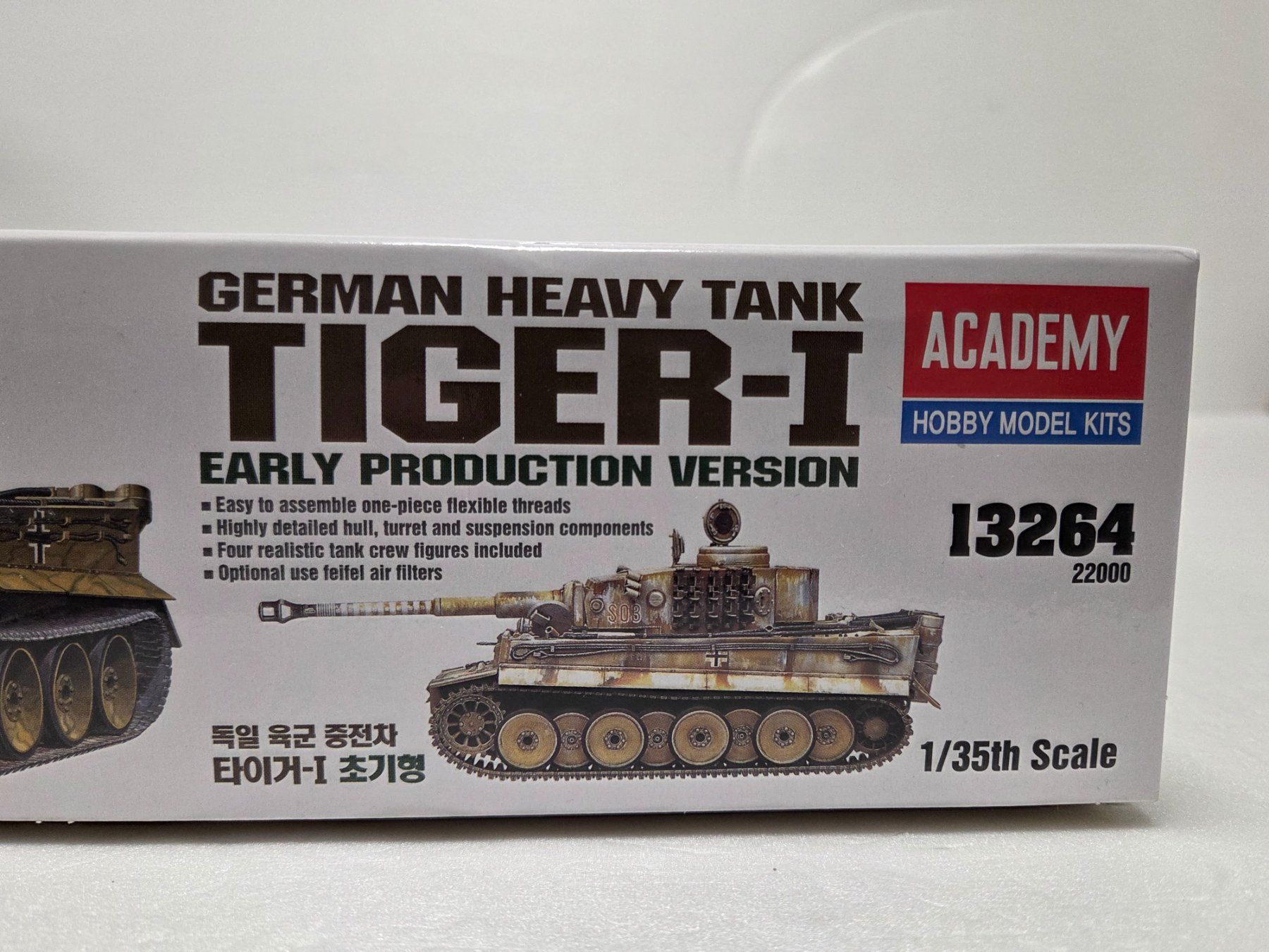 Academy 13264 German Heavy Tank Tiger-I 1:35 (Neu und originalverpackt ...