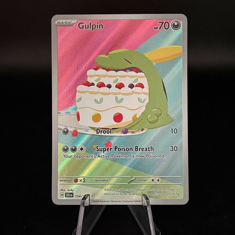 Gulpin #154 Pokemon Stellar Crown (Gebraucht) in Feuerthalen für CHF 9 ...